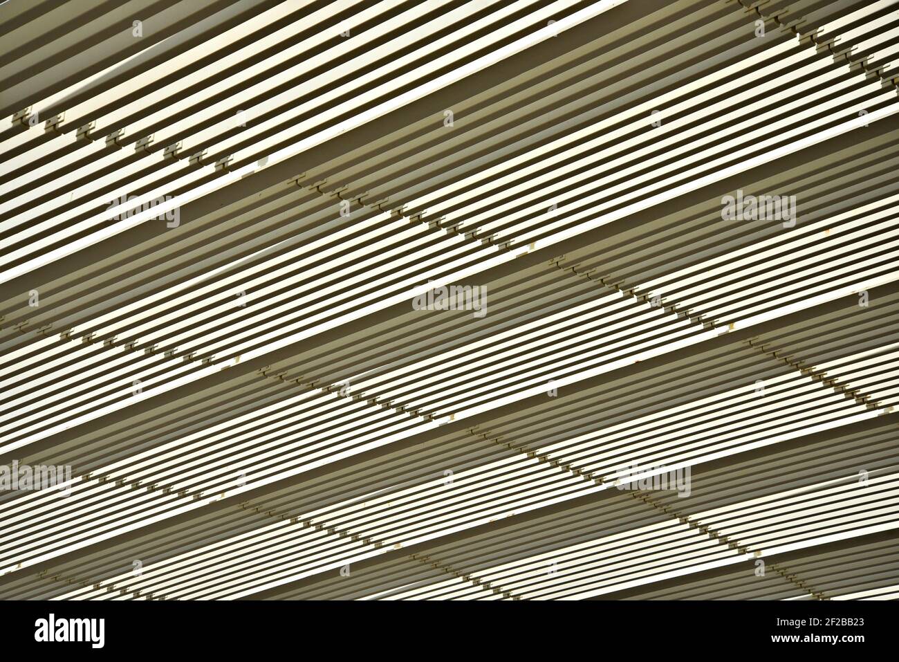 Polycarbonate roof panels view at the OAKA Olympic Stadium Sports ...