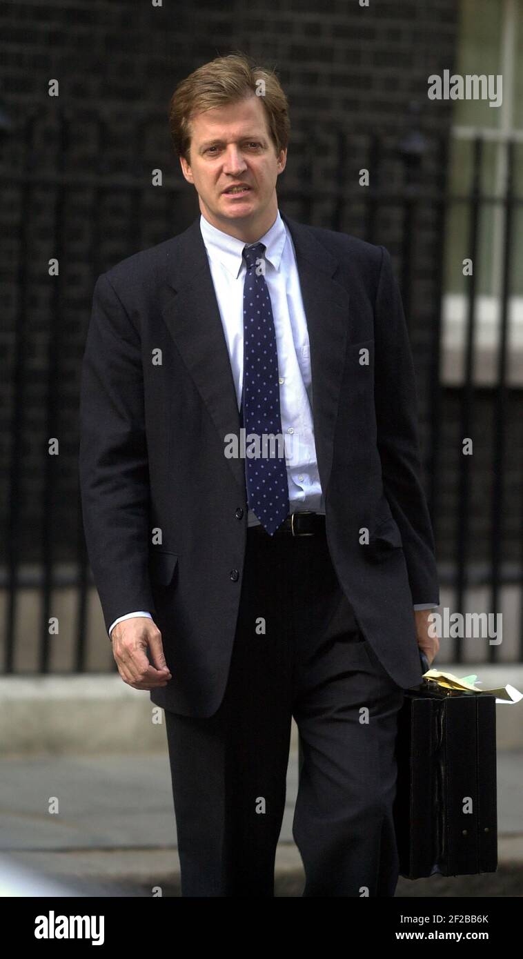 PRESS SECRETARY ALISTAIR CAMPBELL LEAVES NUMBER 10 DOWNING STREET ...