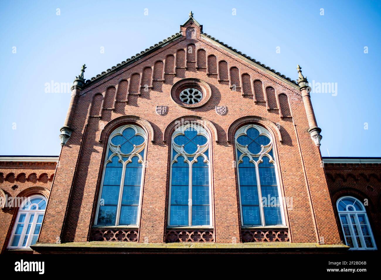 Oldenburg, Deutschland. 23rd Apr, 2020. The historic building of the ...