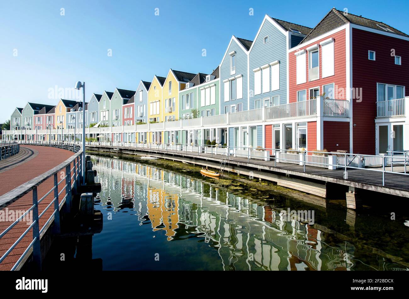 Colorful row houses in houten hi-res stock photography and images - Alamy