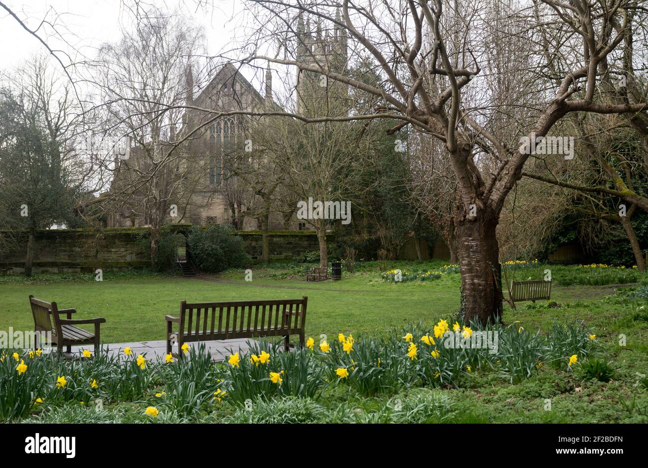 St. Mary`s Rectory Garden, Warwickshire, England, UK Stock Photo - Alamy