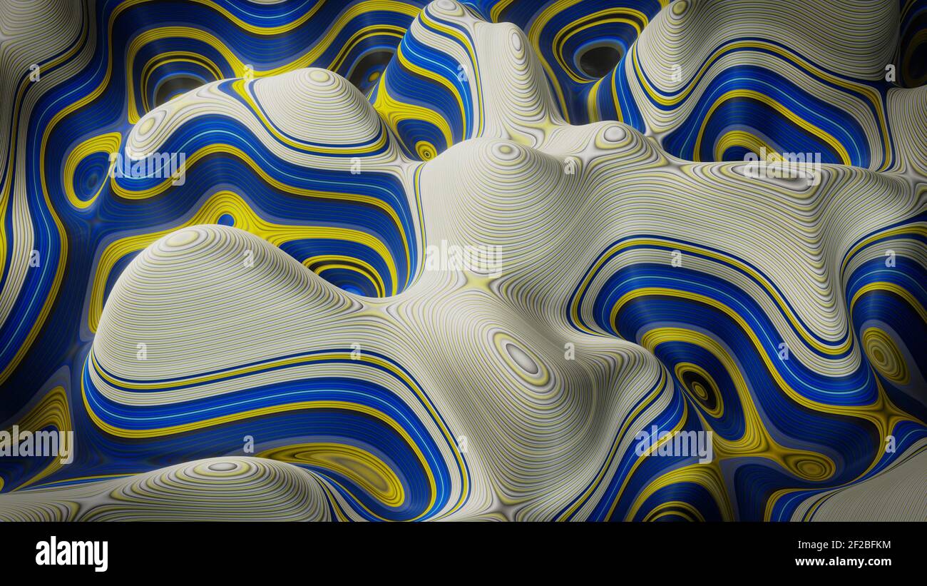 Abstract background - 3D Illustration Stock Photo - Alamy