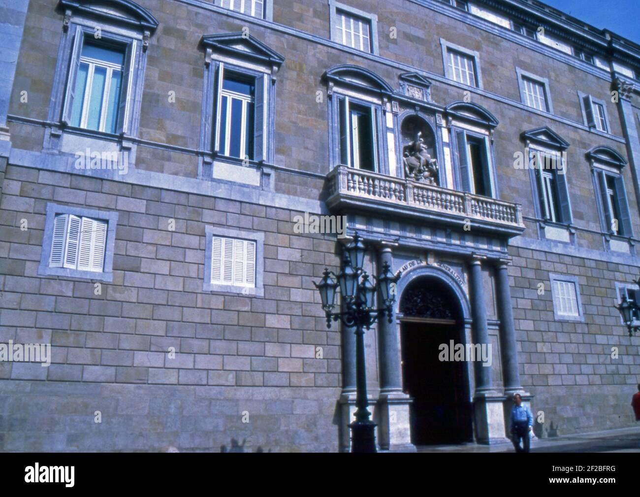 Palace of the government of catalonia hi-res stock photography and ...