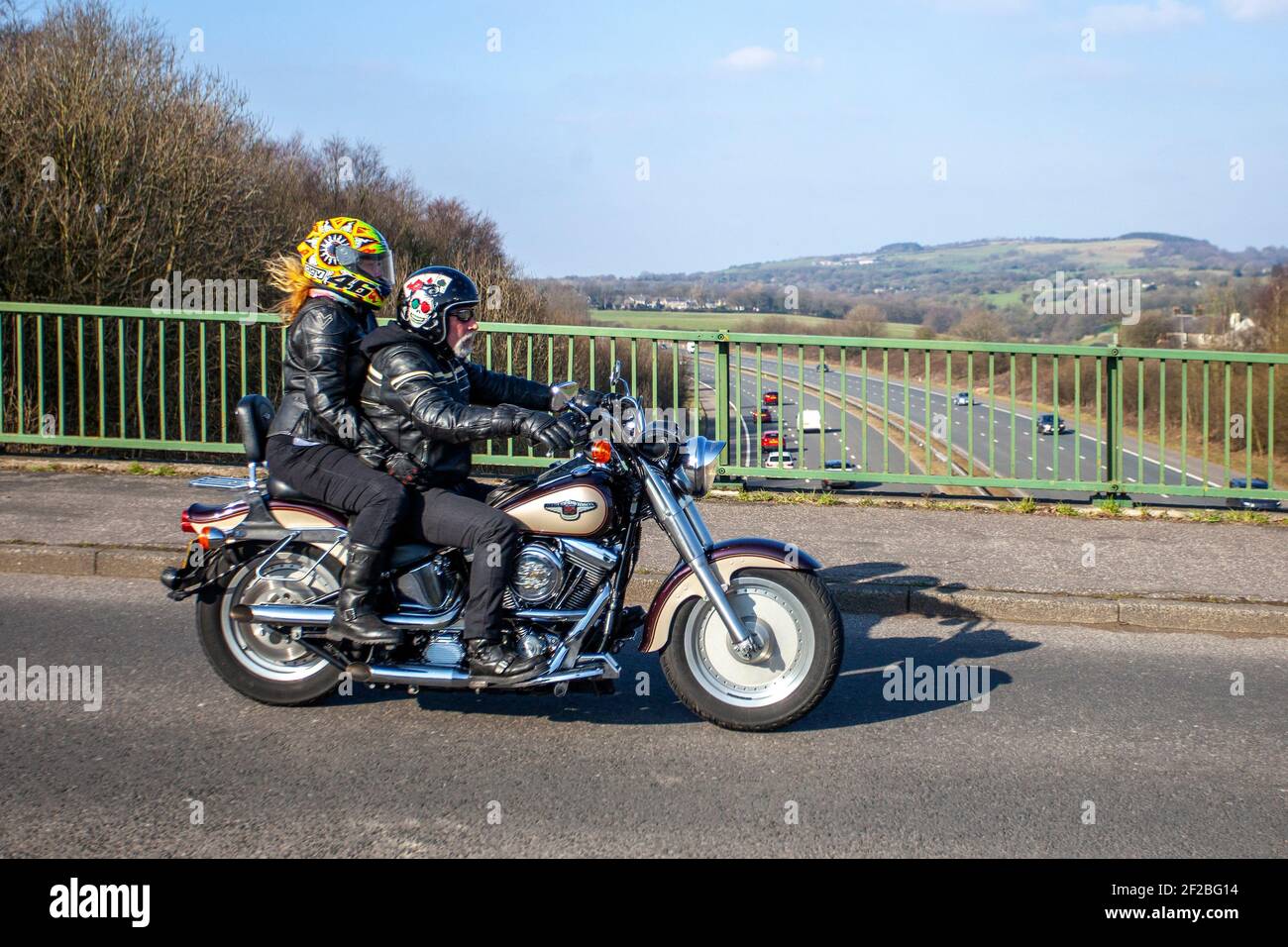 Harley davidson fat boy motorcycle hi-res stock photography and images ...
