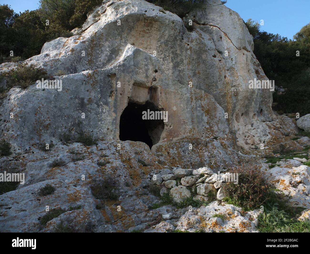 Ossi, Sardinia, Italy. Archeological area Stock Photo - Alamy