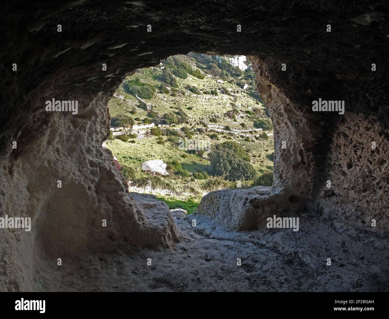 Ossi, Sardinia, Italy. Archeological area Stock Photo - Alamy