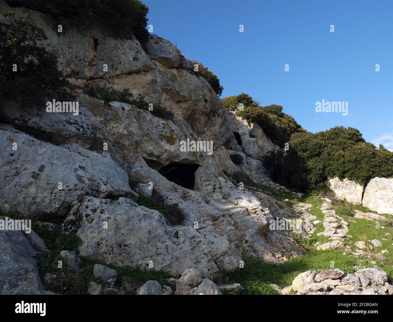 Ossi, Sardinia, Italy. Archeological area Stock Photo - Alamy