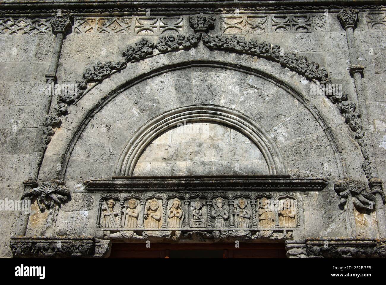 Thiesi, Sardinia, Italy. Santa Vittoria church Stock Photo - Alamy