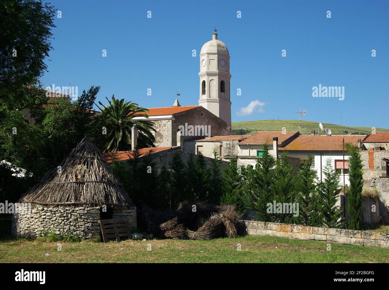 Thiesi, Sardinia, Italy. The "Pinnetta", ancient shepherd's house Stock ...