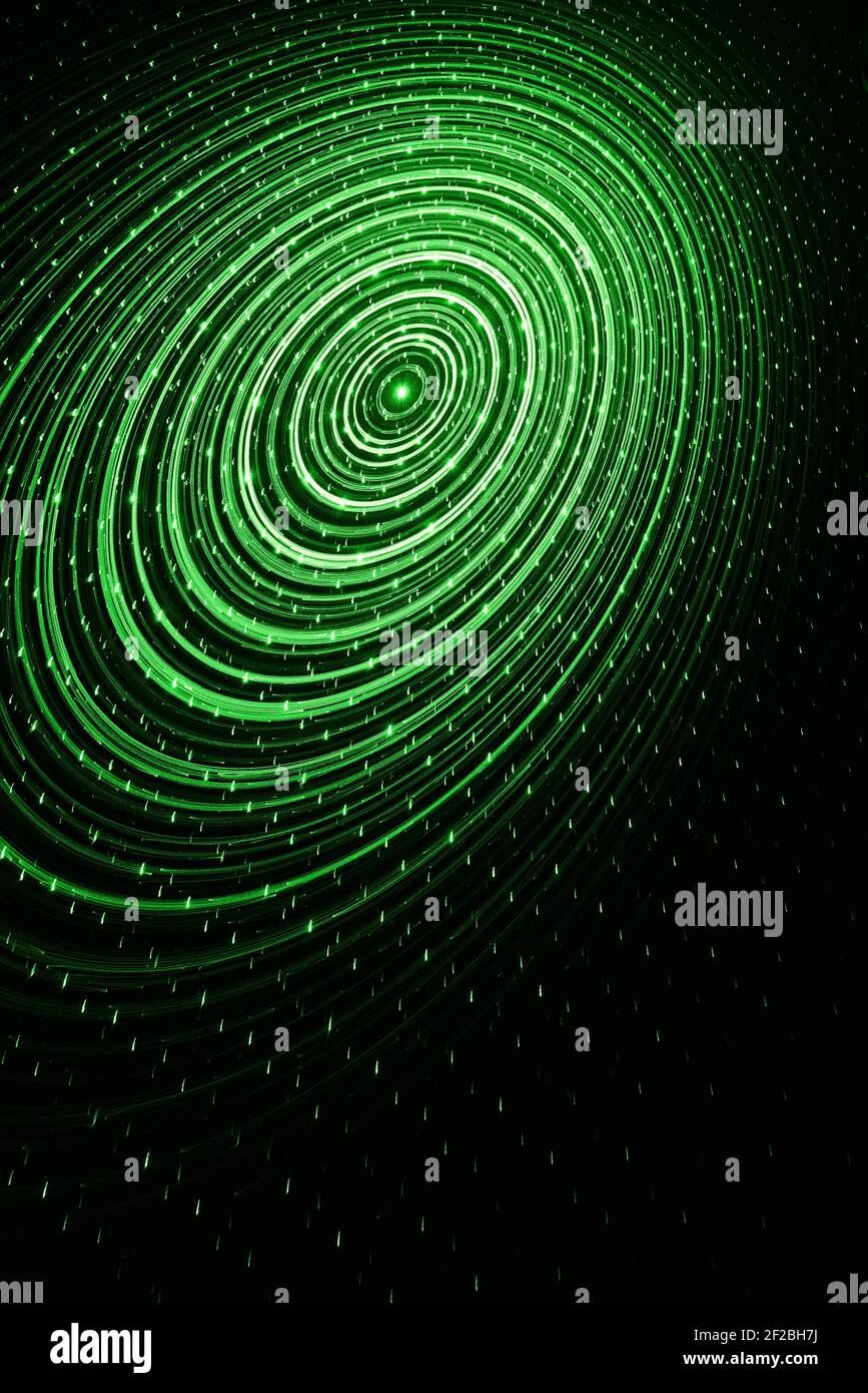 Abstract green digital background made with light brush Stock Photo - Alamy