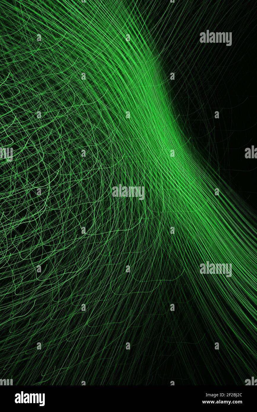 Abstract green digital background made with light brush Stock Photo - Alamy