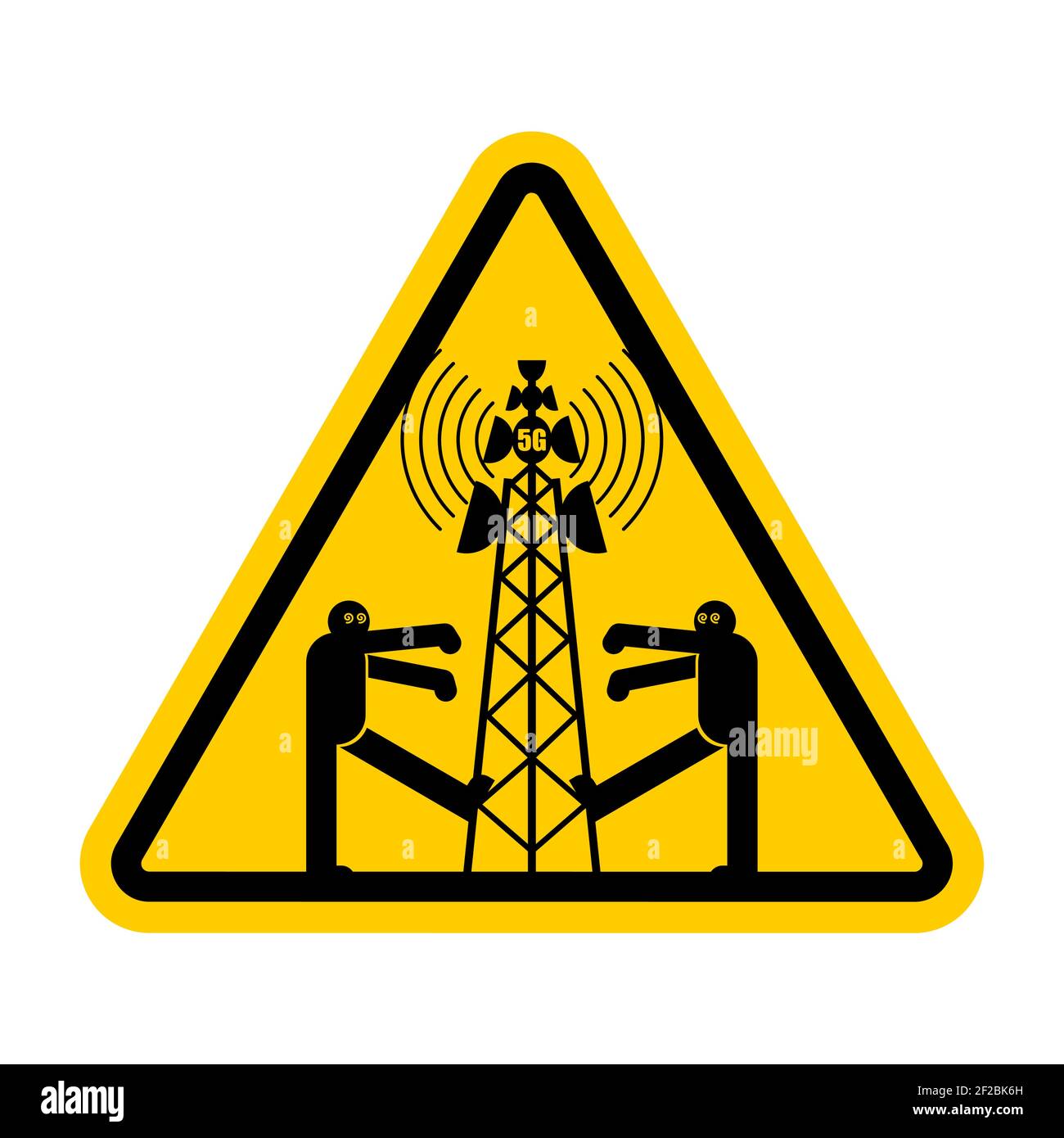 5g warning Stock Vector Images - Alamy