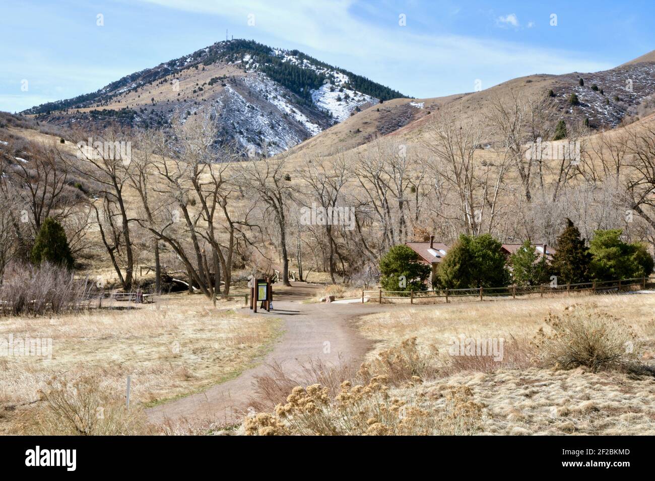 Desert Grassy, Late Winter Hiking Trails in the Matthews/Winters Park ...