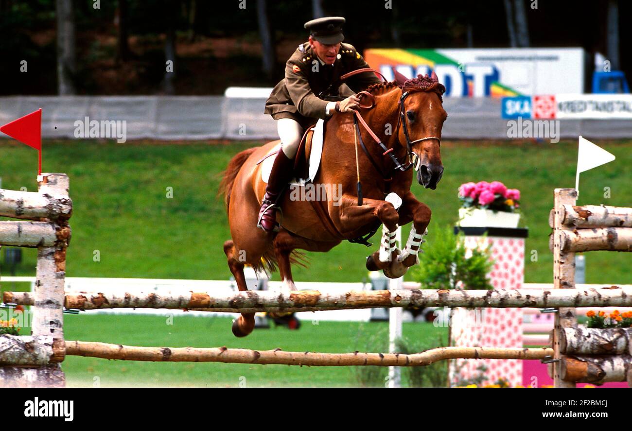 CSIO St. Gallen, 1993, Capt. John Ledingham (IRE) riding Castlepollard ...