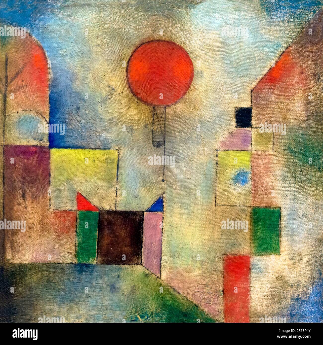 Red Balloon, Paul Klee, 1922, Solomon R. Guggenheim Museum, Manhattan ...