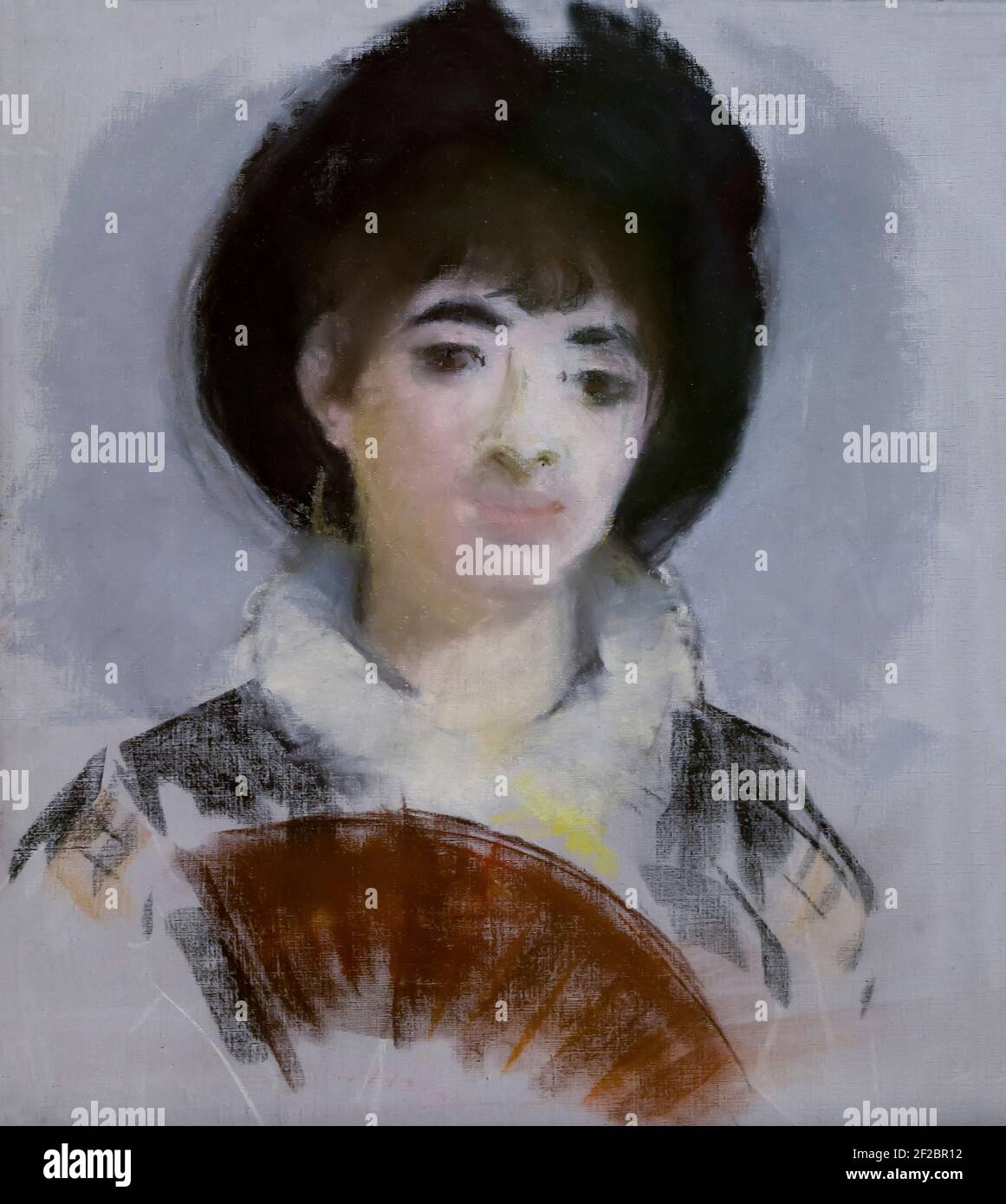 Portrait of Countess Albazzi, Edouard Manet, 1880, Solomon R ...