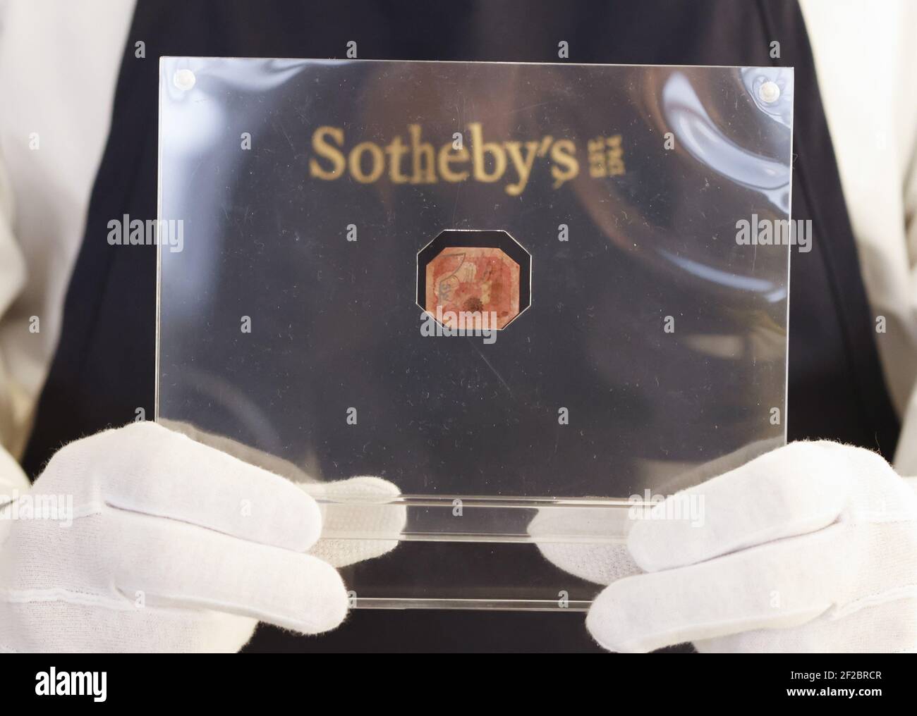 British guiana one cent magenta stamp hi-res stock photography and ...