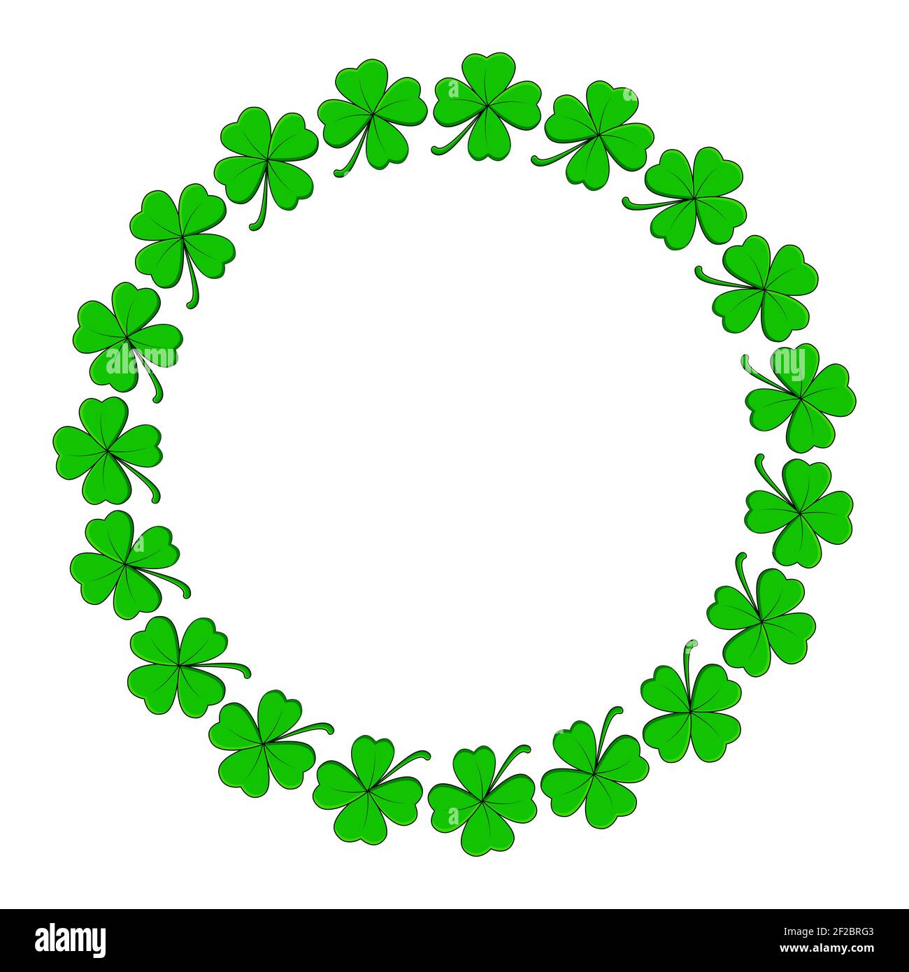 Four Leaf Clover Writing Template