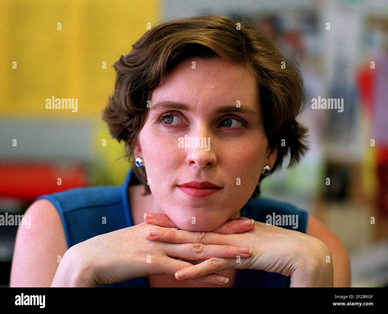 Moira Lambert who works for Adfam May 1999 Stock Photo - Alamy