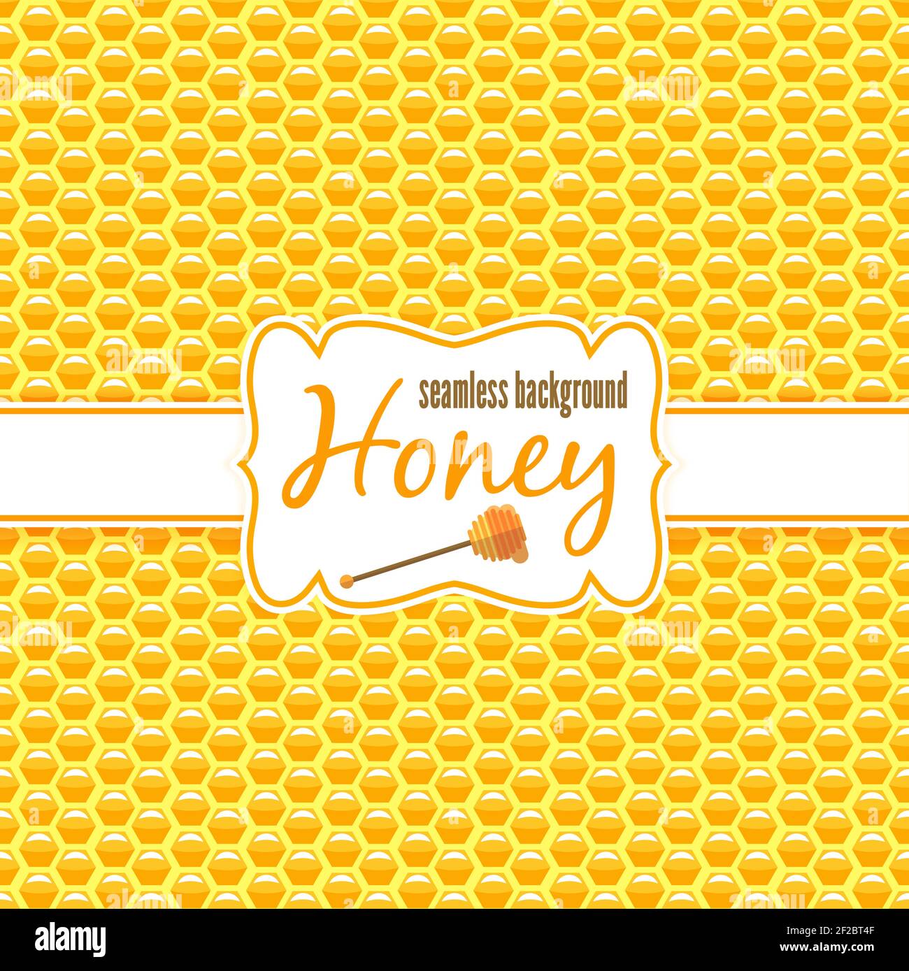 Honeycomb vector seamless pattern. Hexagon texture, design abstract ...