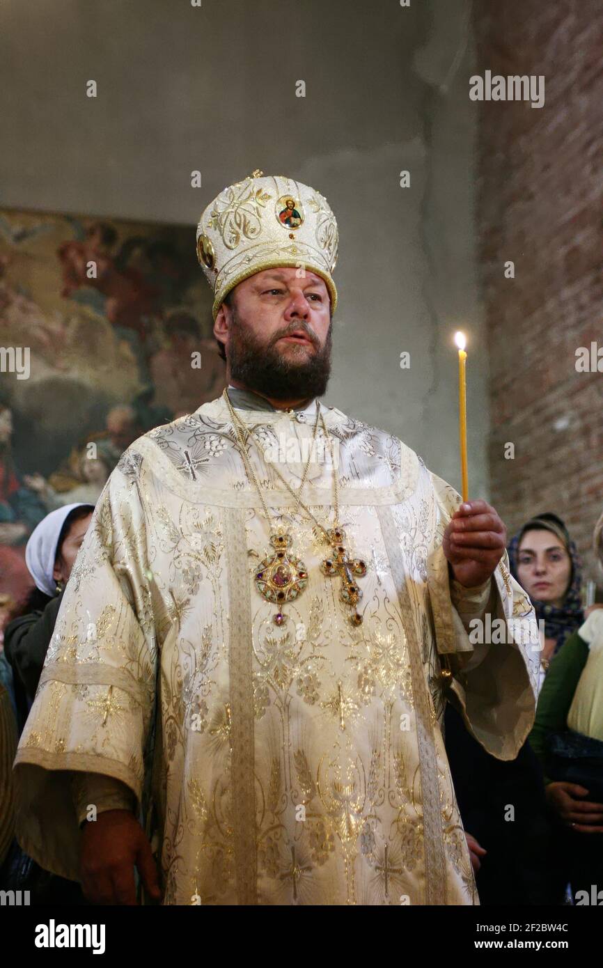 Orthodox, Easter, ceremony, religion, pilgrims, faith, believers Stock ...