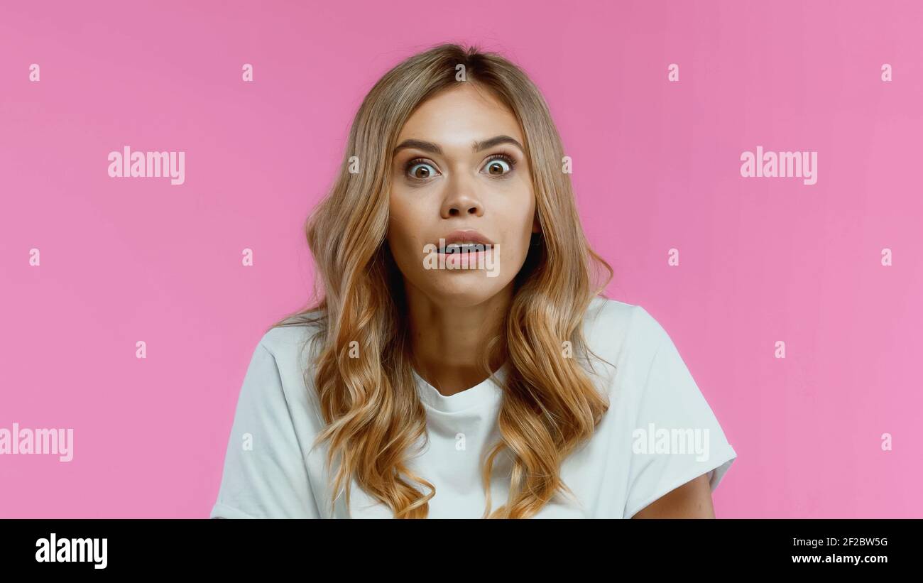 Happy shocked face hi-res stock photography and images - Alamy