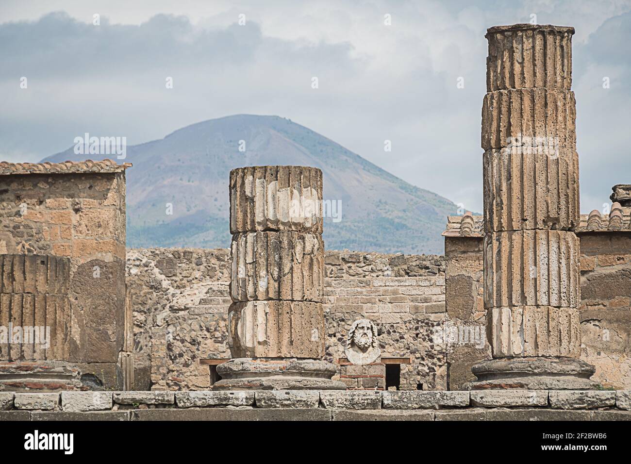 The Temple of Jupiter, Capitolium, or Temple of the Capitoline Triad ...