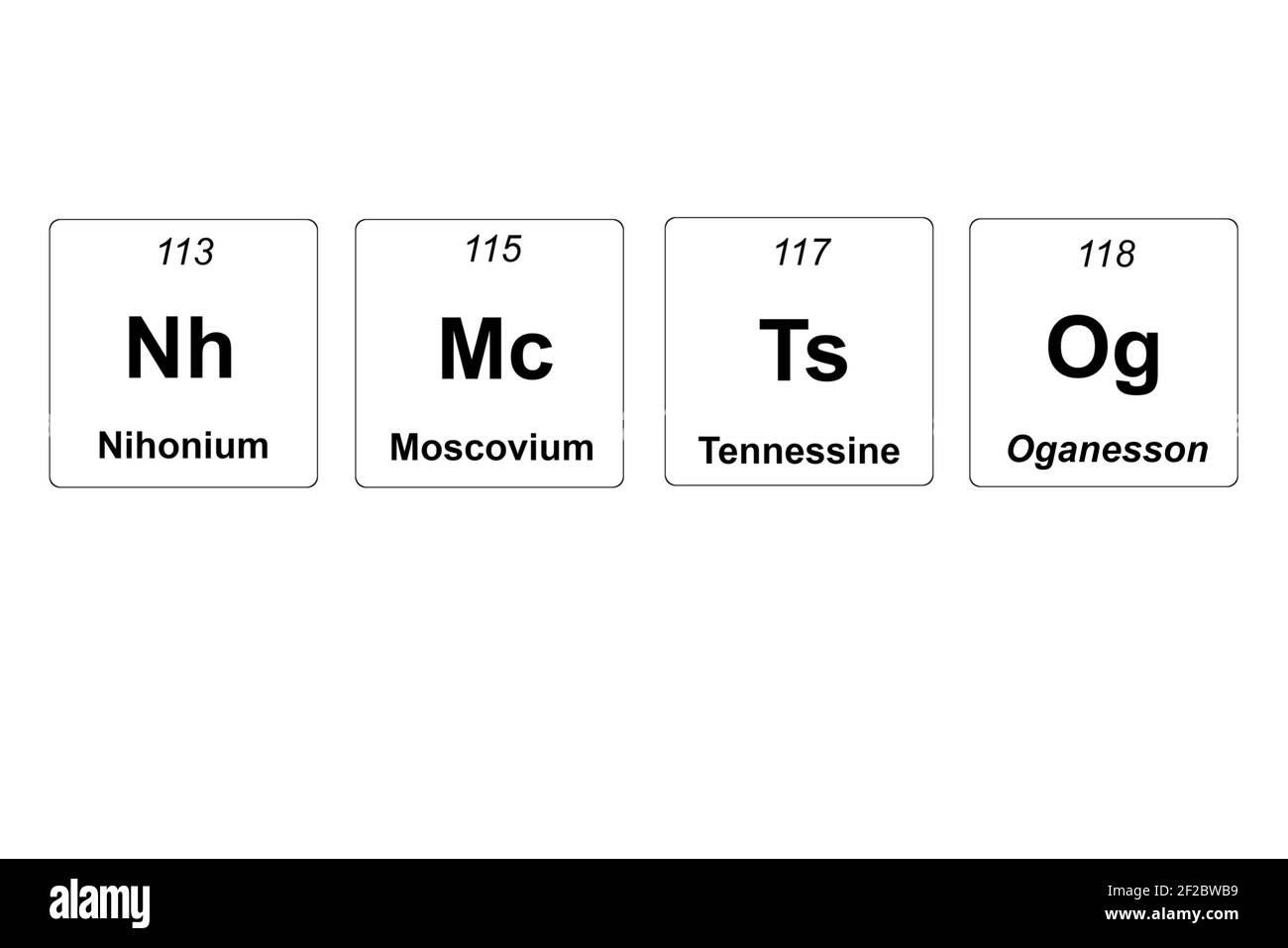 Periodic Table 113 Black and White Stock Photos & Images - Alamy