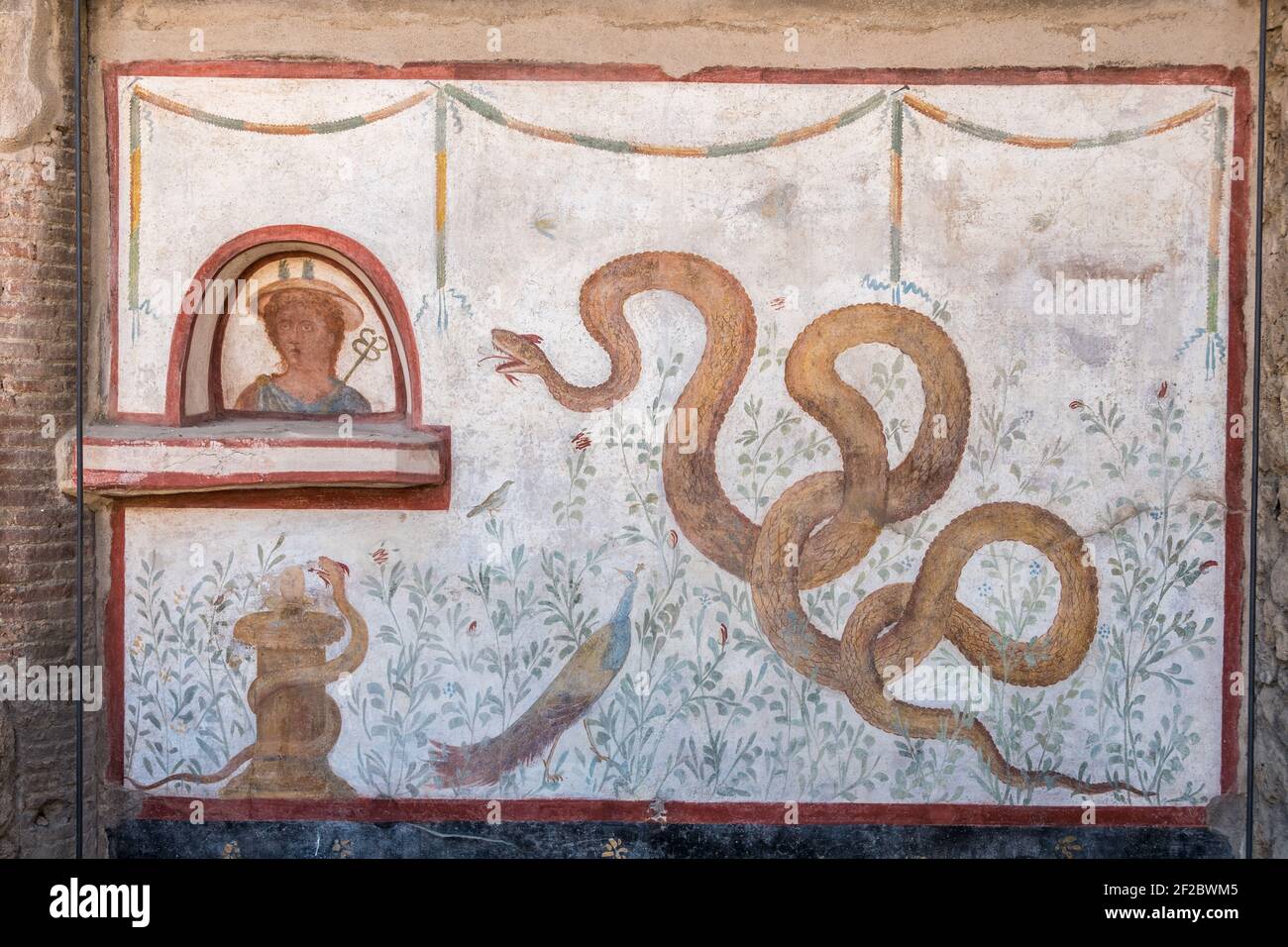 Casa del criptoportico(House of the Cryptoporticus) in the ancient ...