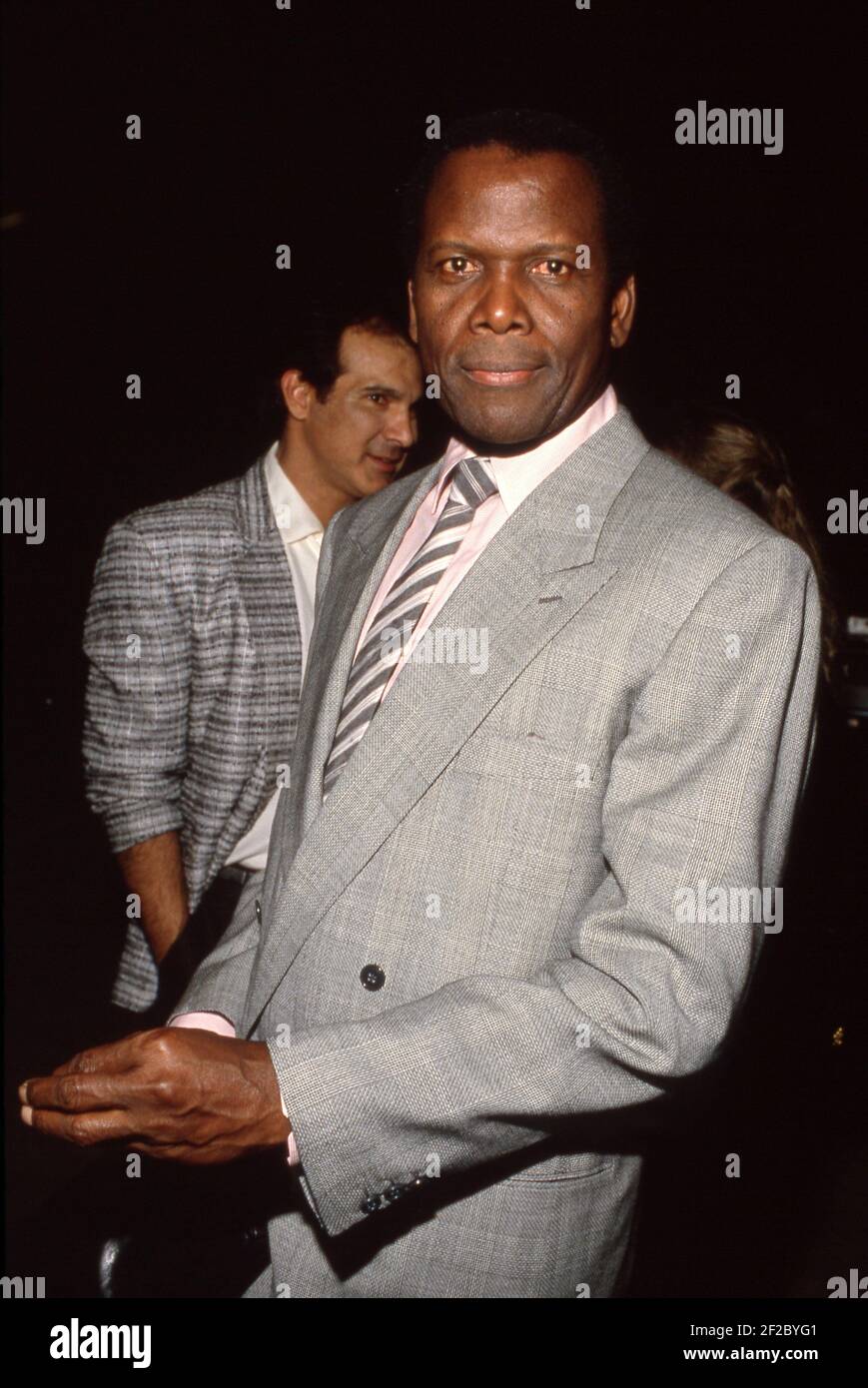 Sidney Poitier 1992 Credit: Ralph Dominguez/MediaPunch Stock Photo - Alamy