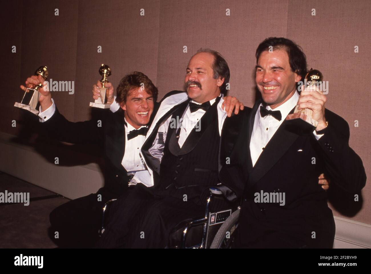 Tom Cruise, Ron Kovic and Oliver Stone during The 47th Annual Golden ...