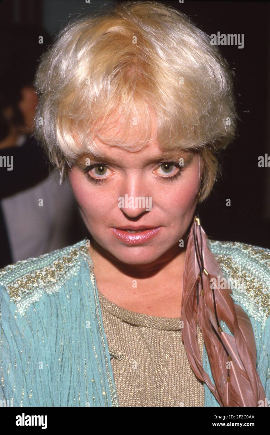 Susan Richardson Circa 1983 Credit: Ralph Dominguez/MediaPunch Stock ...