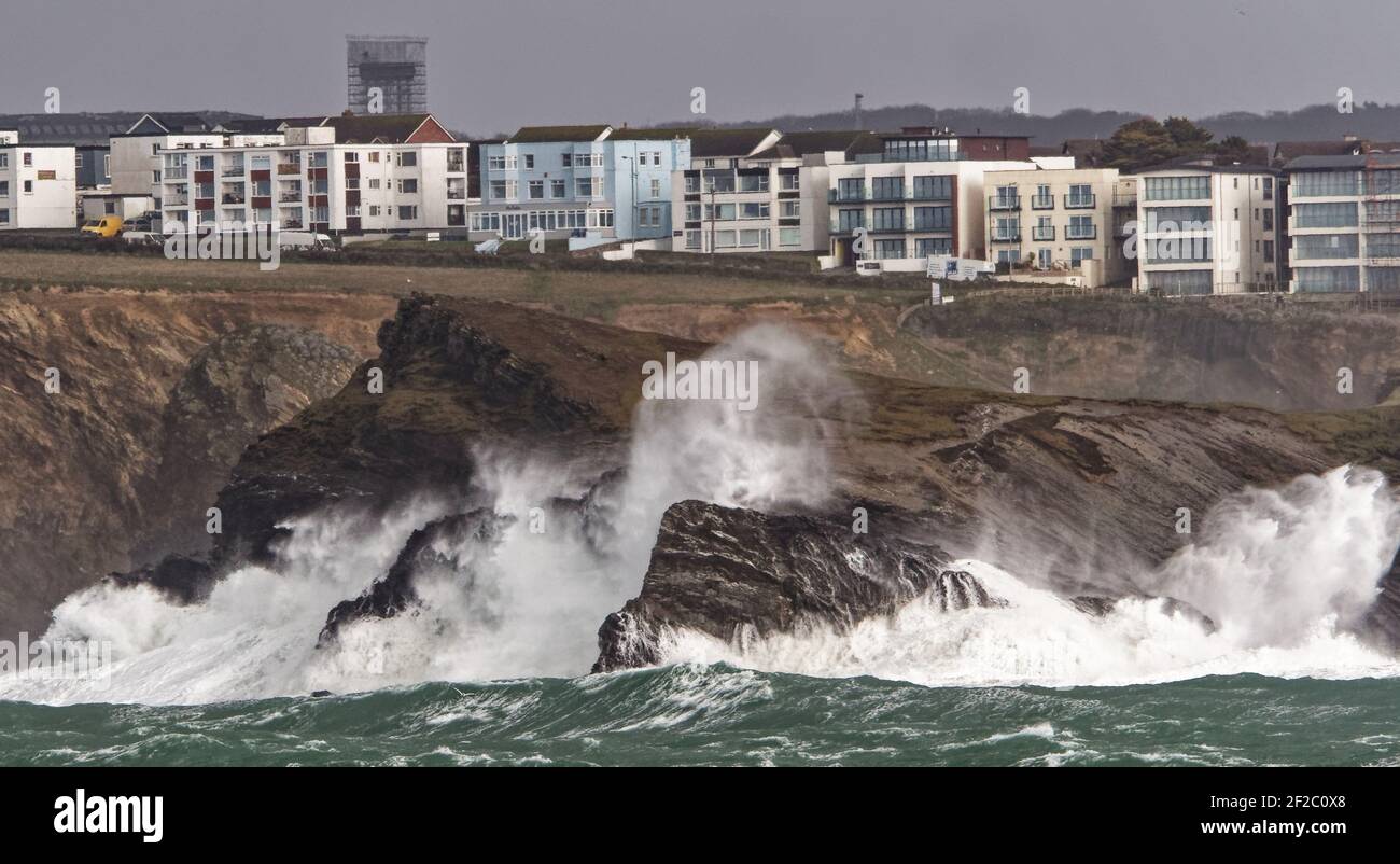 Coastal danger spring tides and warm weather hi-res stock photography ...