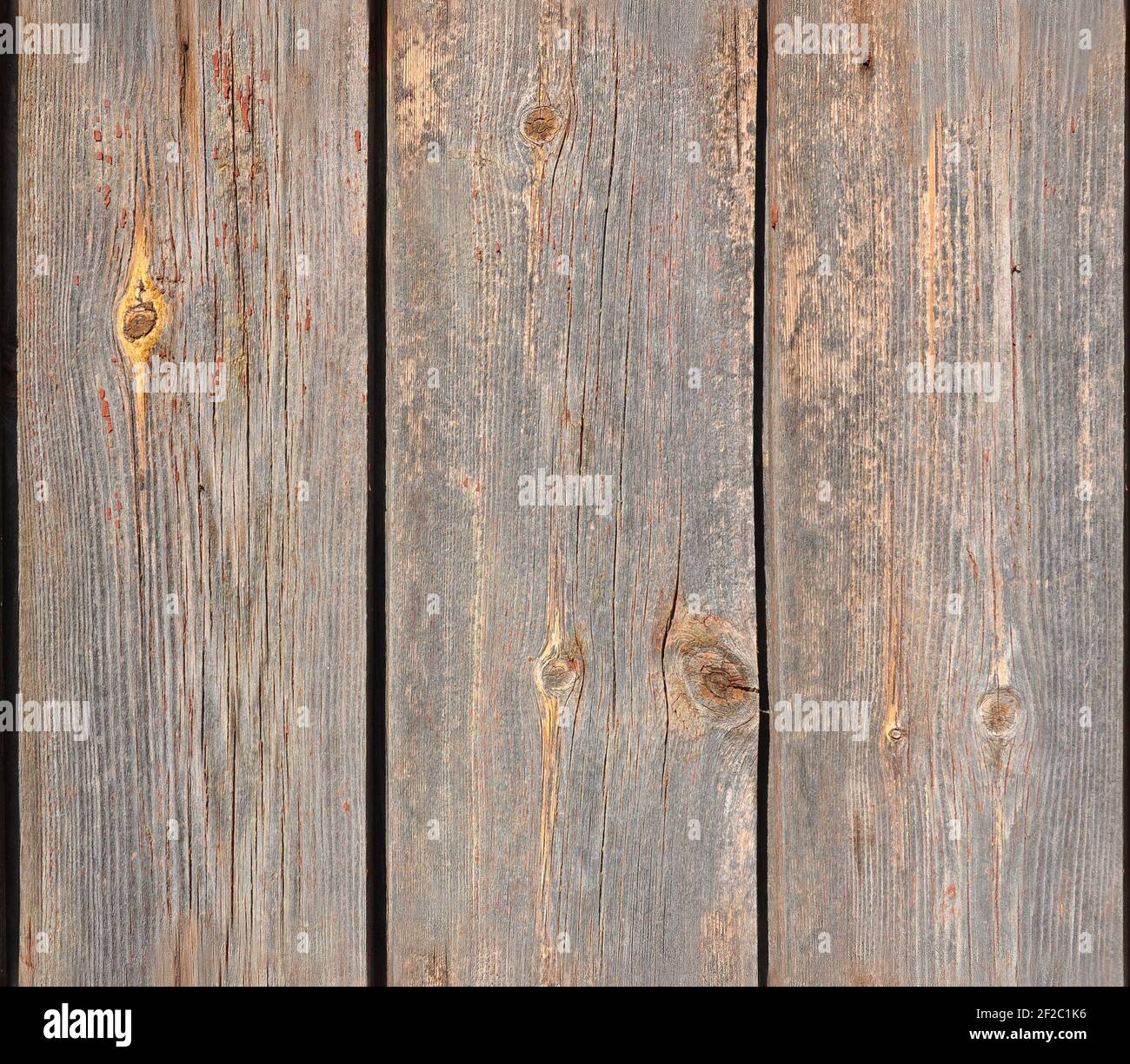 Seamless old wood texture (background tiles seamlessly in all ...