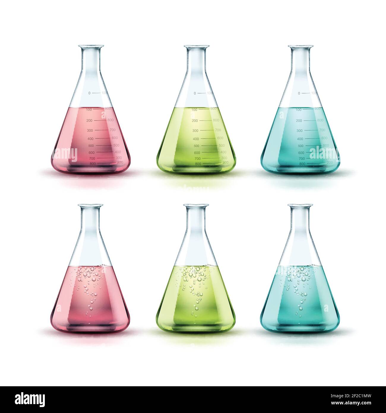 Bubbling Beaker Vector