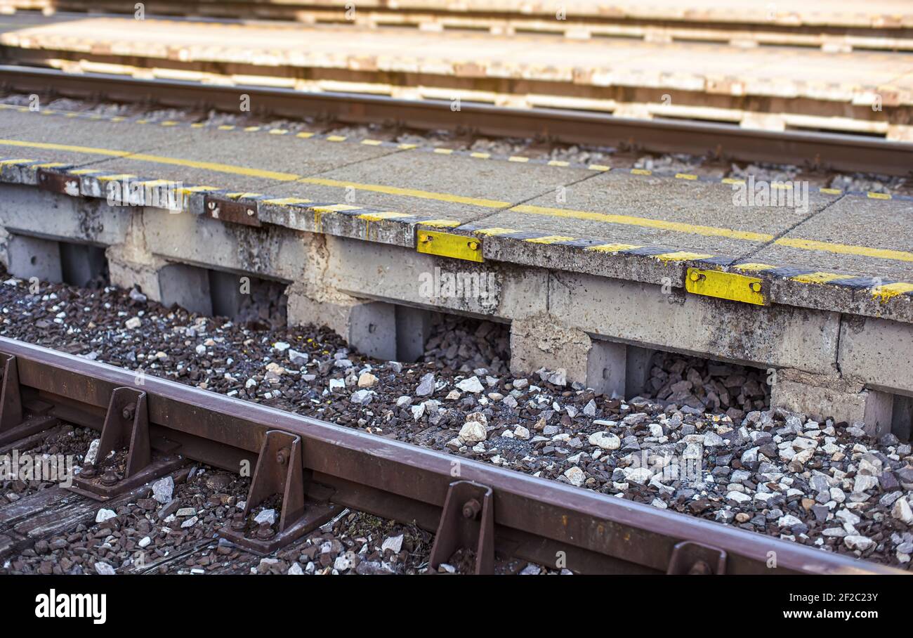 Macro train tracks hi-res stock photography and images - Alamy