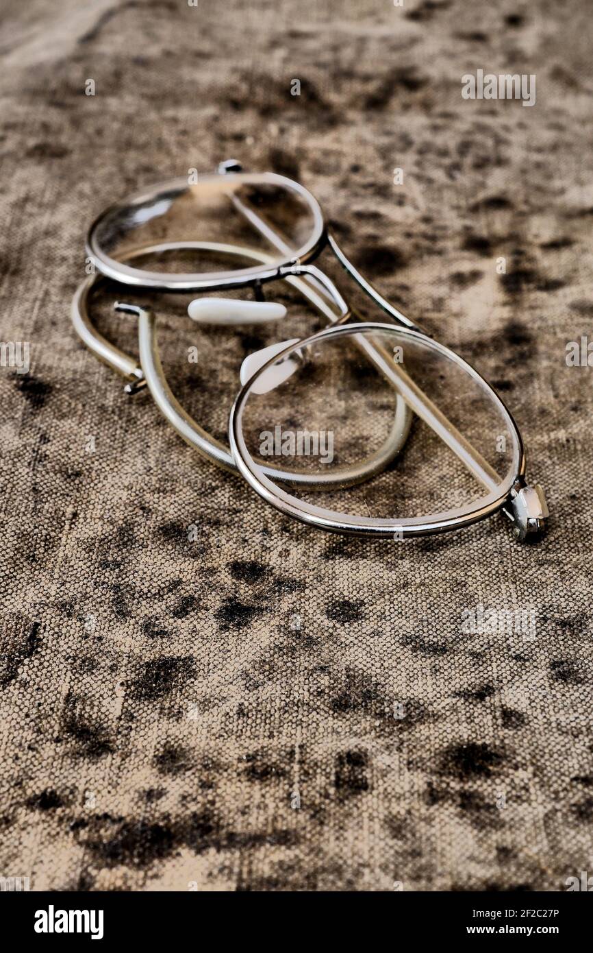 Glasses, digitally filtered view, France Stock Photo - Alamy
