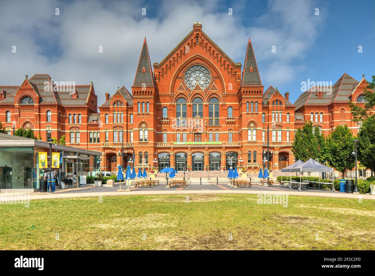 The landmark Cincinnati Music Hall is located in Cincy's Over-the-Rhine ...