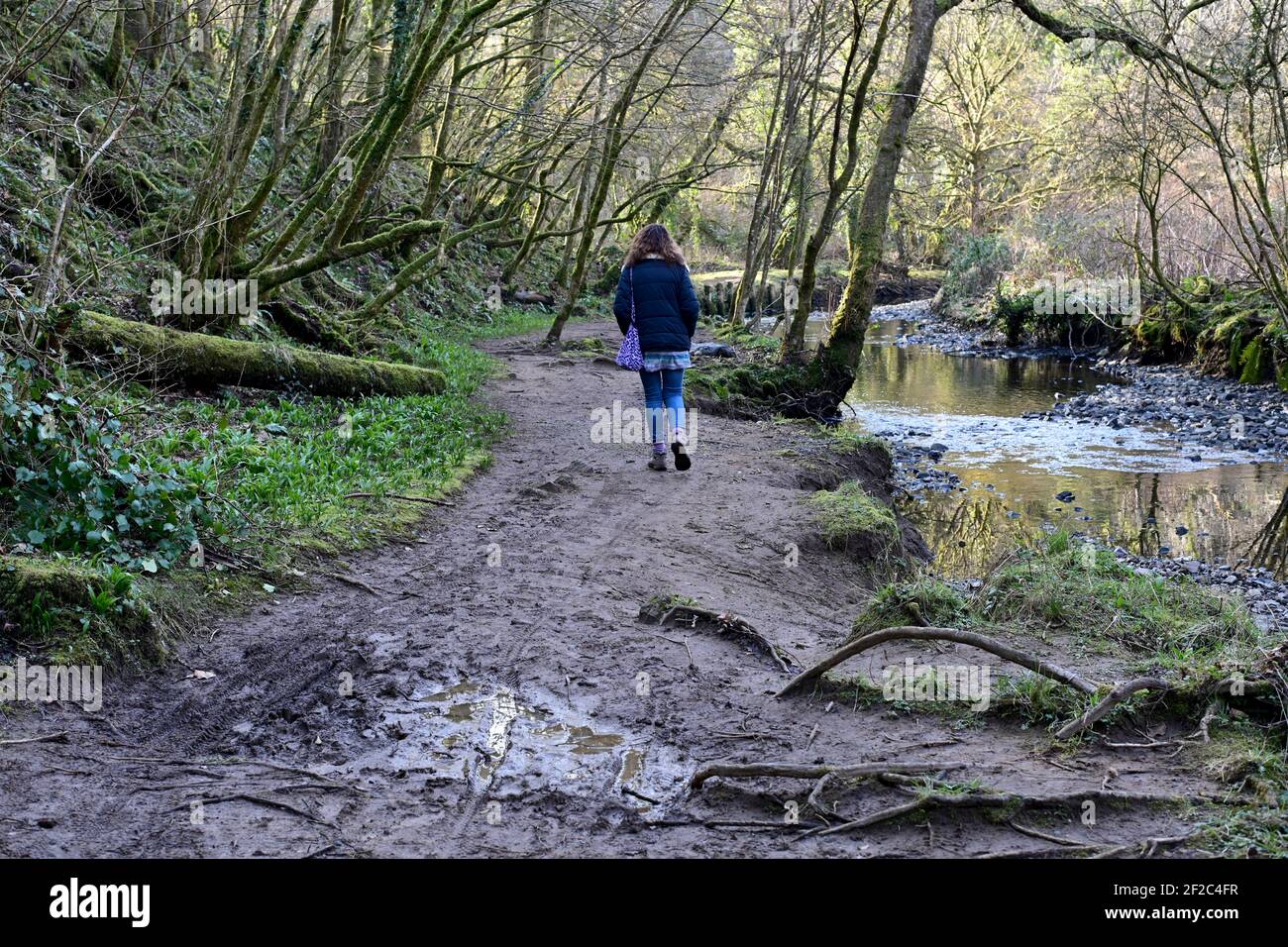 Muddy boots woman hi-res stock photography and images - Alamy