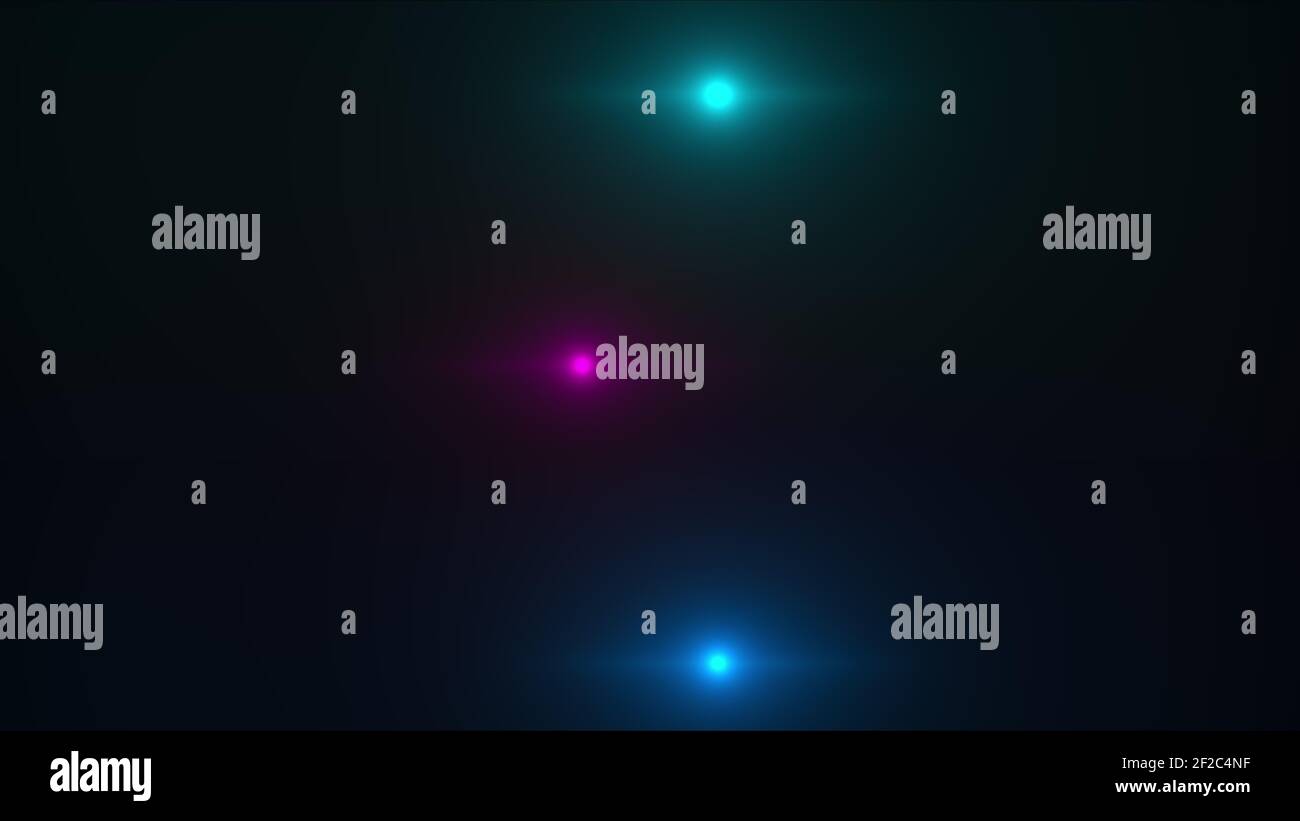 Linear color lightsin the dark. Computer generated backdrop 3d ...