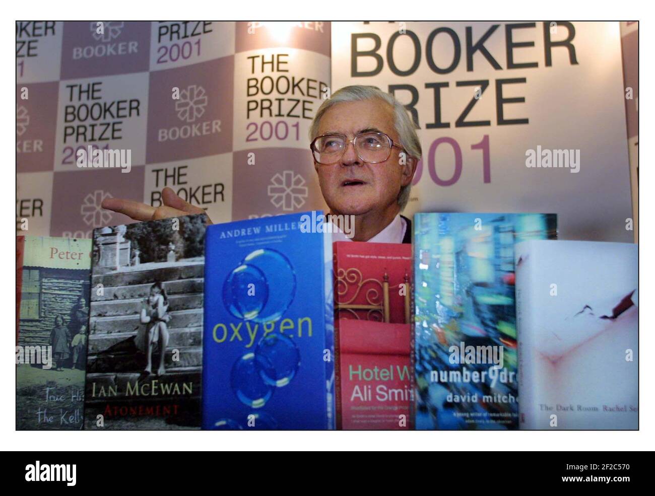 Lord Kenneth Baker one of the judges for the Booker Prize for Fiction ...