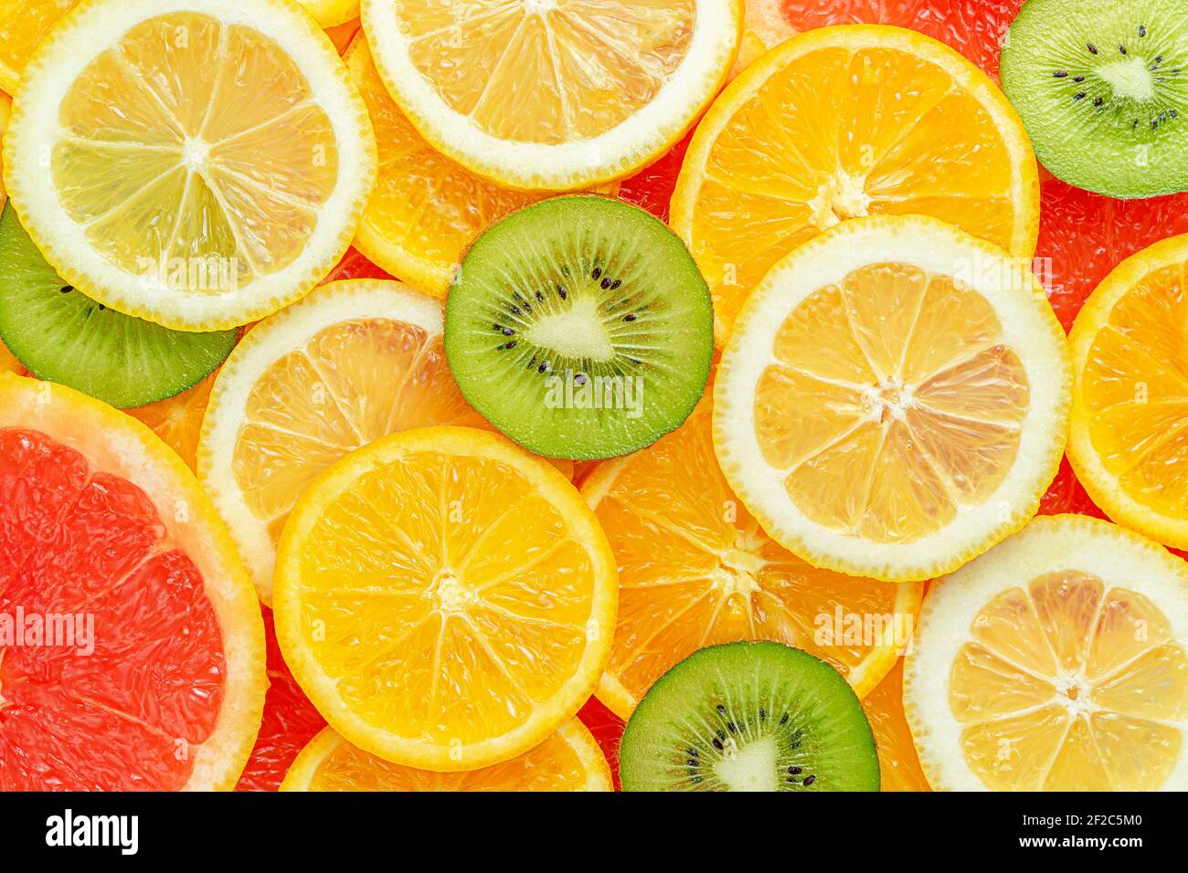 Top view slice orange fruits hi-res stock photography and images - Alamy