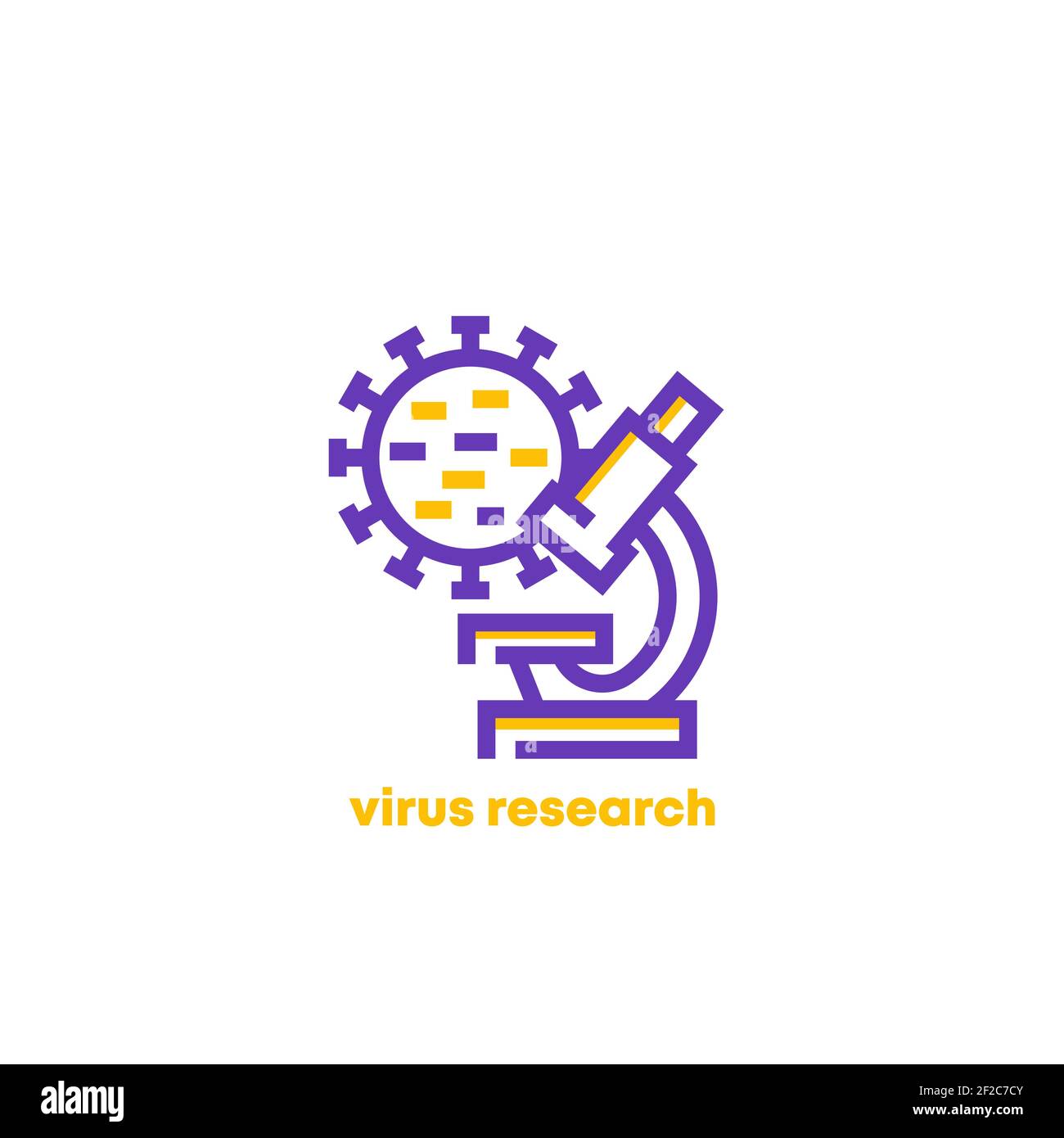 Parasite microscope Stock Vector Images - Alamy