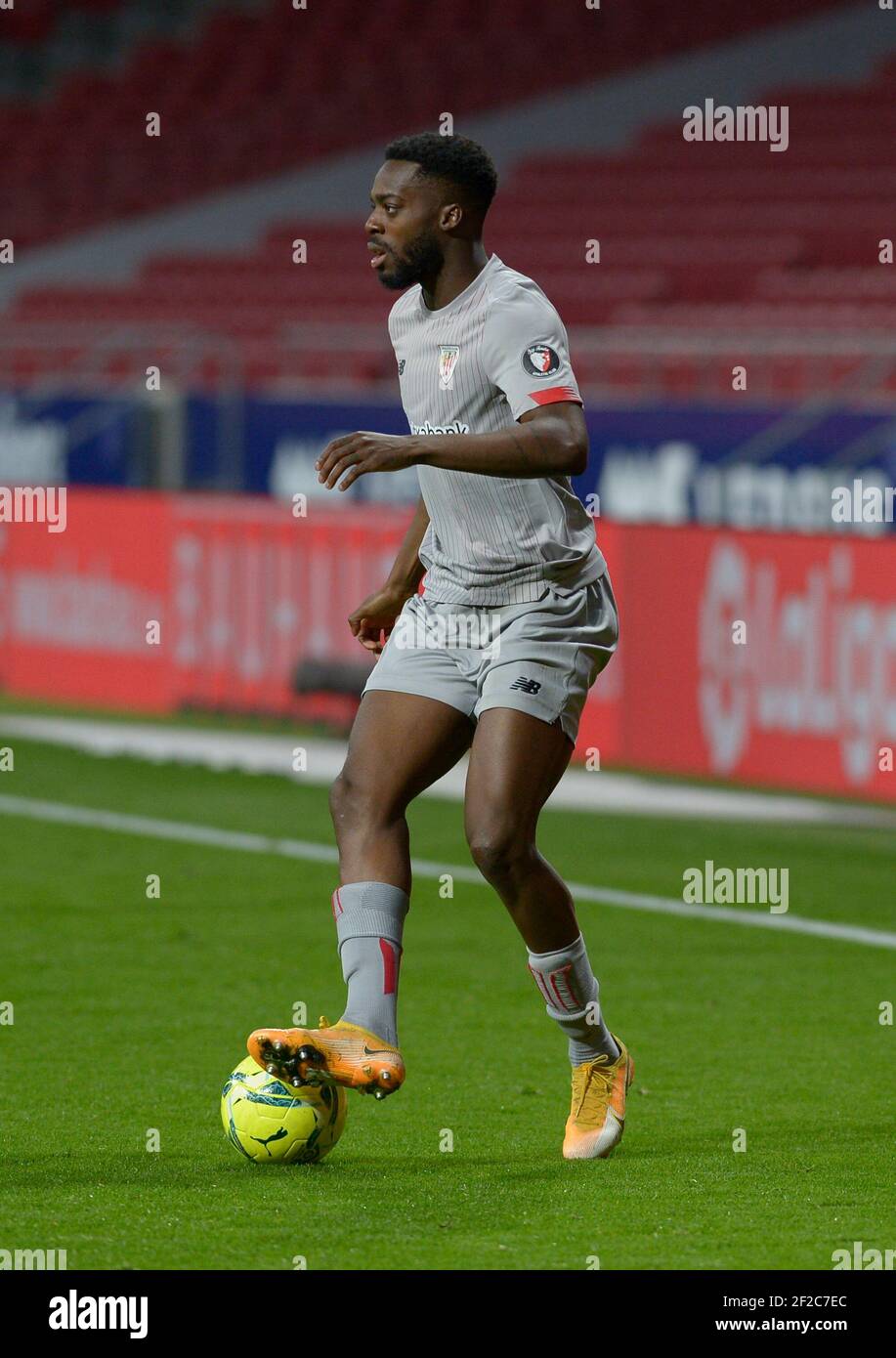 MADRID, SPAIN - MARCH 10: Iñaki Williams of Athletic Club during a ...