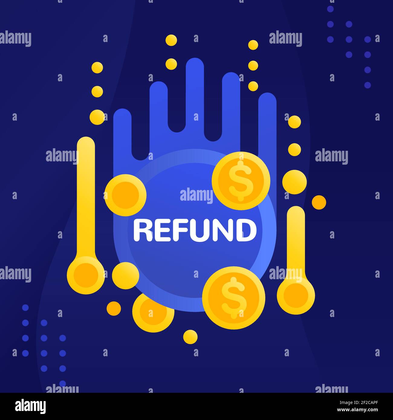 refund offer vector banner design Stock Vector Image & Art - Alamy