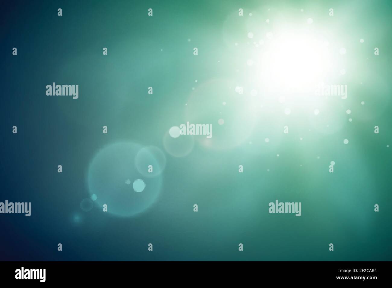 Shiny abstract template with bright flash and light effects on blurred ...