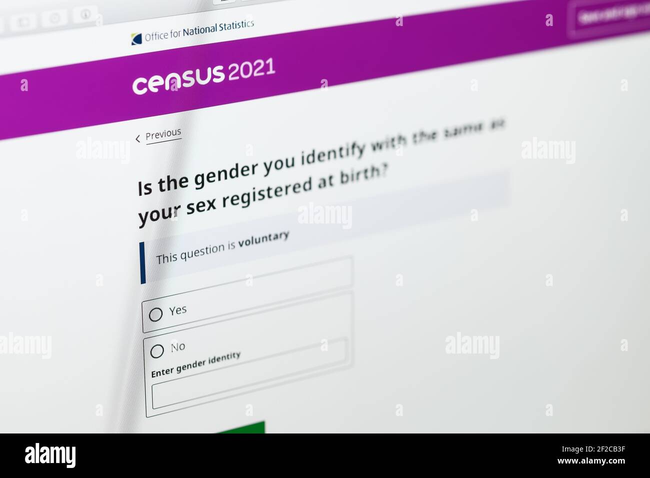 Online form gender hi-res stock photography and images - Alamy