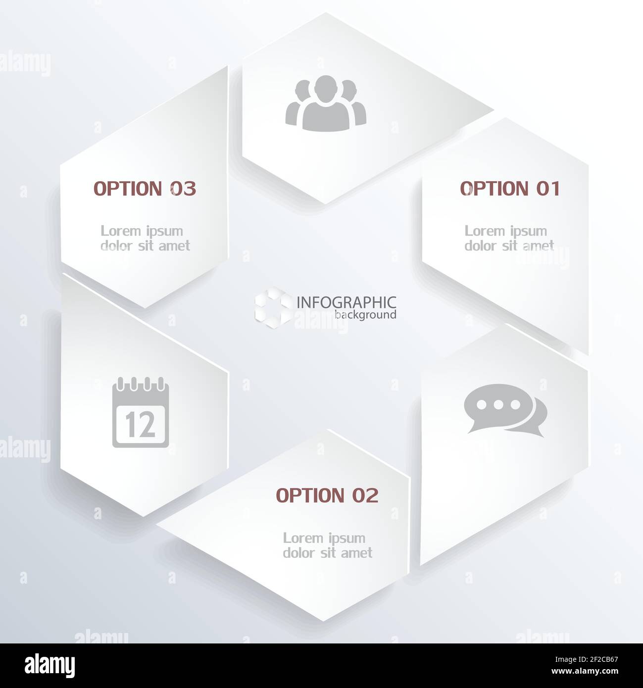 Plan hexagonal Stock Vector Images - Alamy