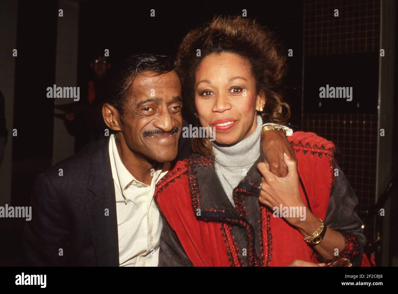 Sammy Davis Jr. and Altovise Davis Circa 1980's Credit: Ralph Dominguez ...