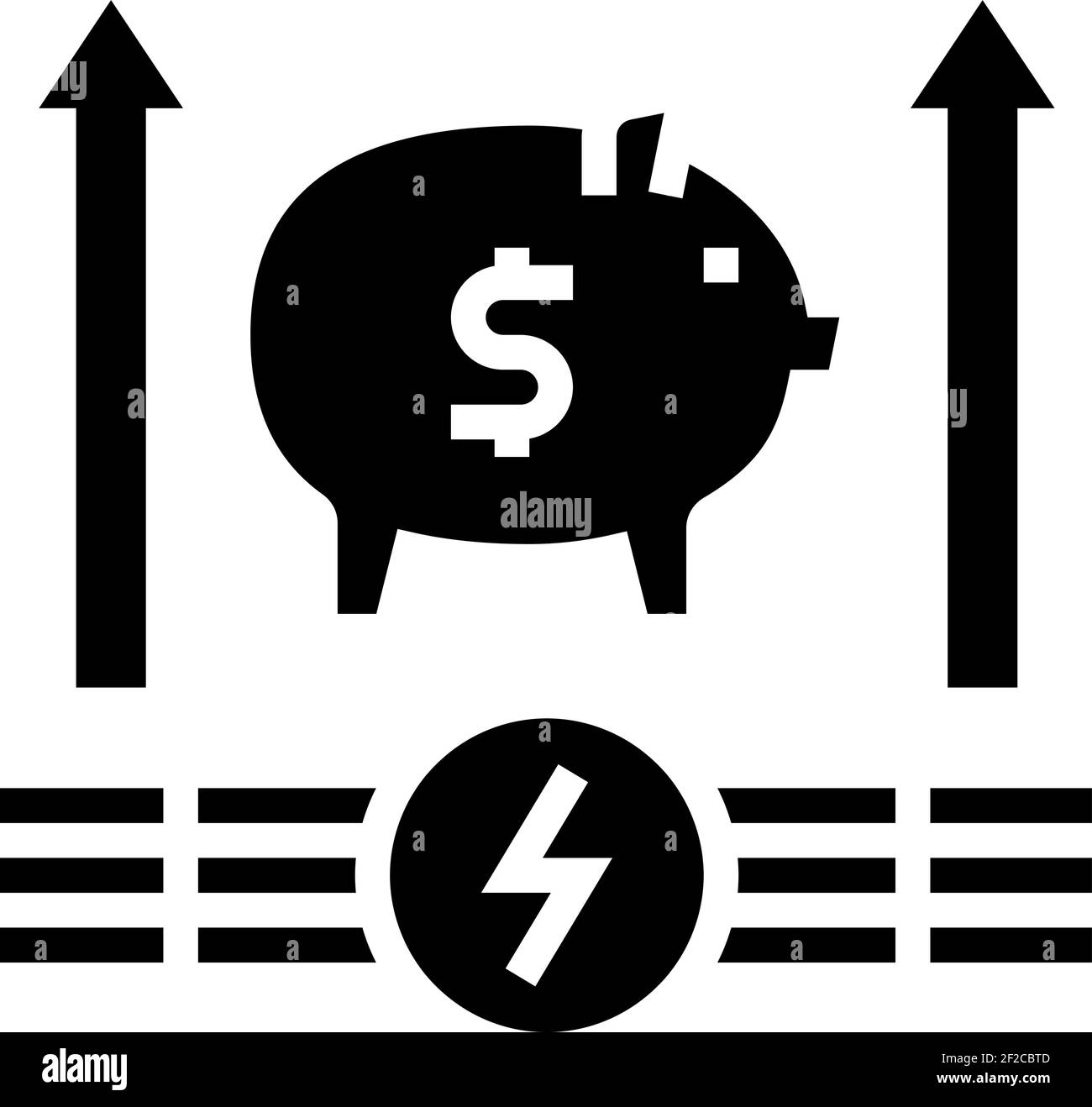 Energy meter money Stock Vector Images - Alamy